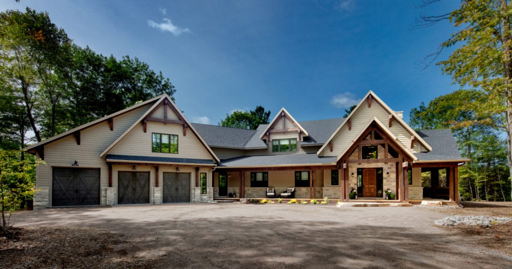 The Tumblewood Lodge Custom Timber-Frame Dream Home | Vermont Timberframes